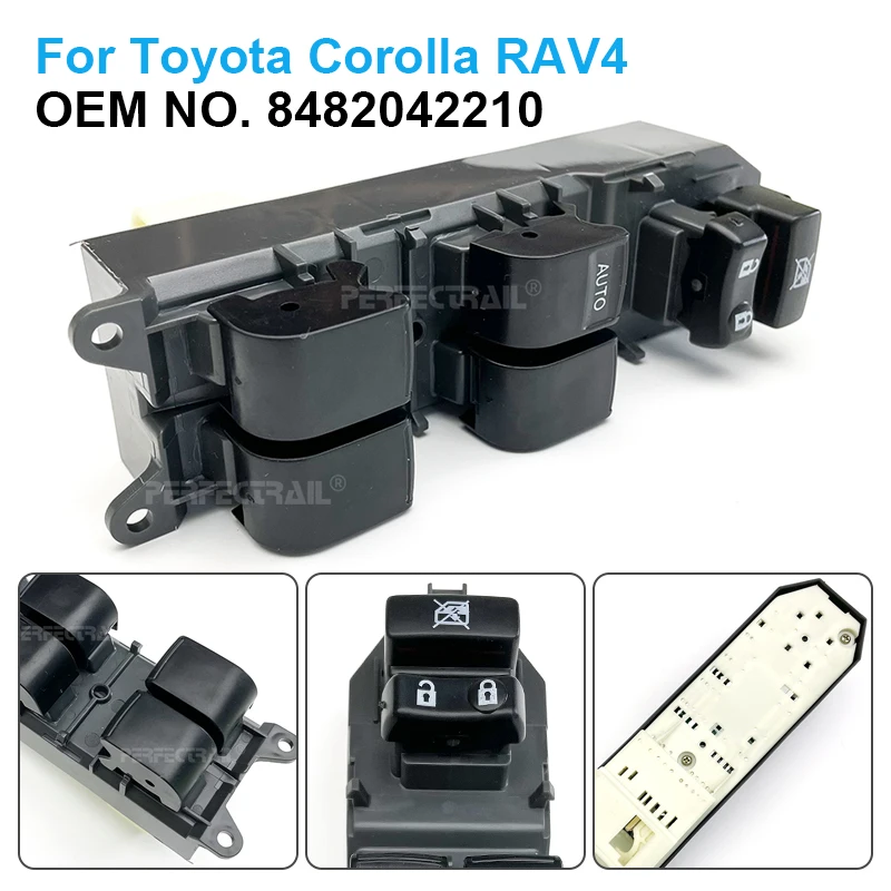 PERFECTRAIL Power Window Switches for Toyota, Honda, & More