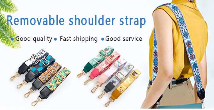 1 Custom Design Logo Detachable Bag Shoulder Strap Adjustable - Buy Bag ...