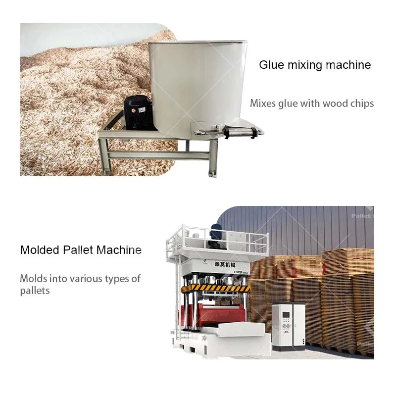 Rice Husk & Wood Chip Pallet Compressed Machine for Wood Product ...