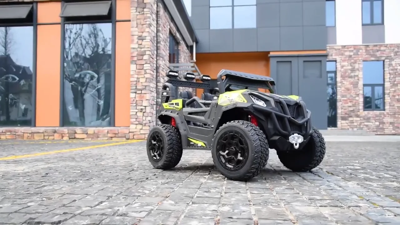Big Utv Buggy Ride-on Cars For 10 Years Old Kids With Two Seats 4wd Mp3 ...