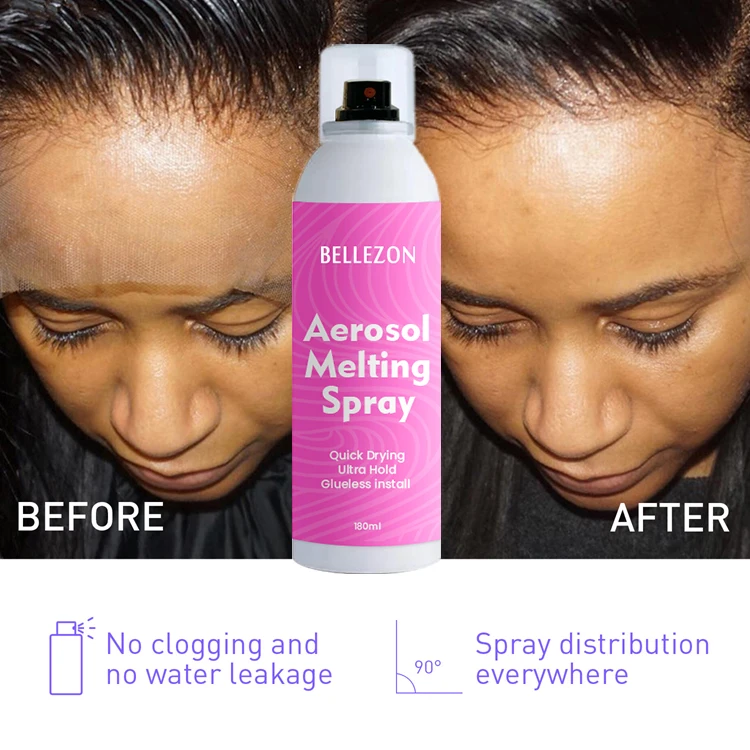 Wholesale 180ml Aerosol Lace Frontal Melt Strong Hold Lace Melting ...