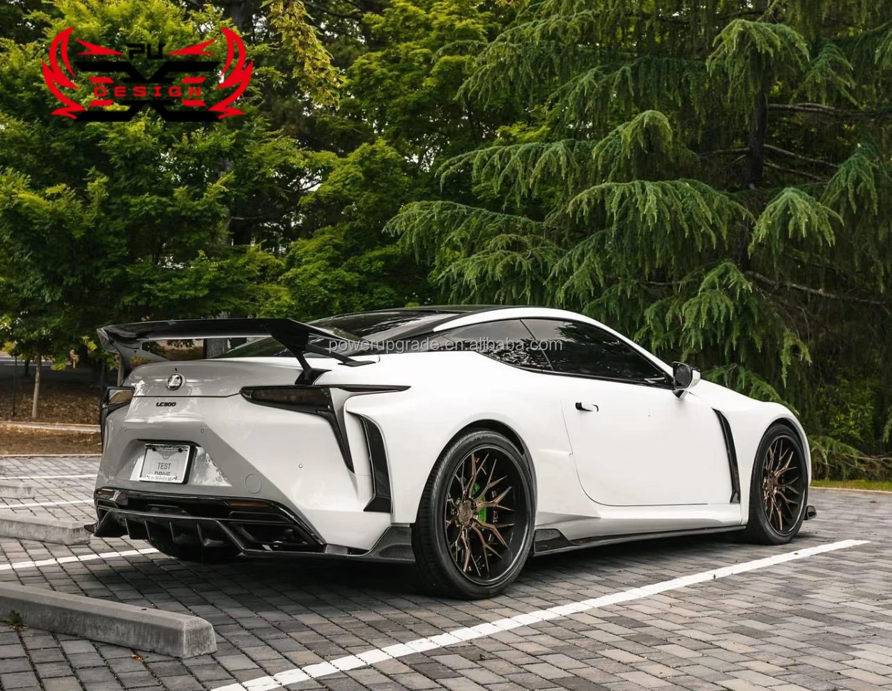 Wholesale Carbon Fiber Rear Wing for Lexus LC500 Performance