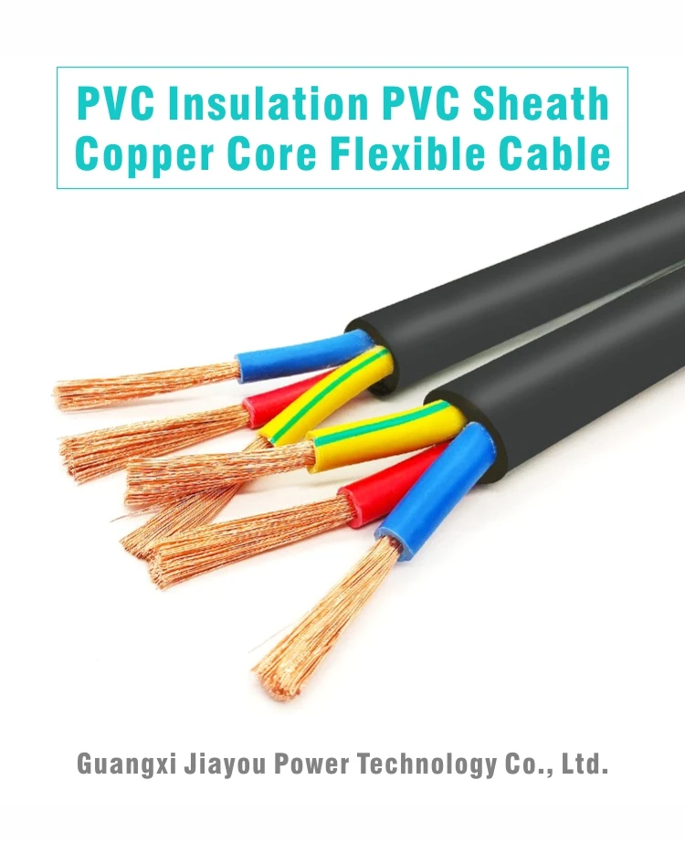 Pvc Insulation Sheathed Rvvb Flat Electrical Wire Cable - Buy Cable ...