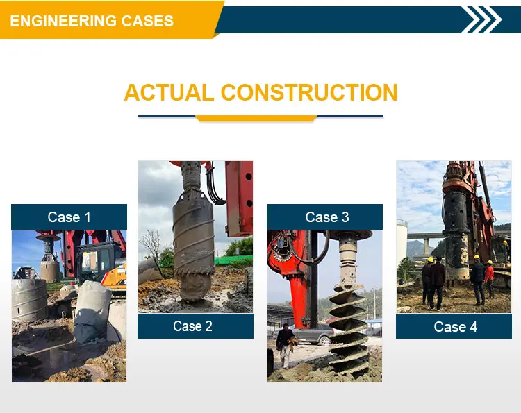 High Quality Geotechnical Construction Centrifugal Soil Drilling Bucket ...