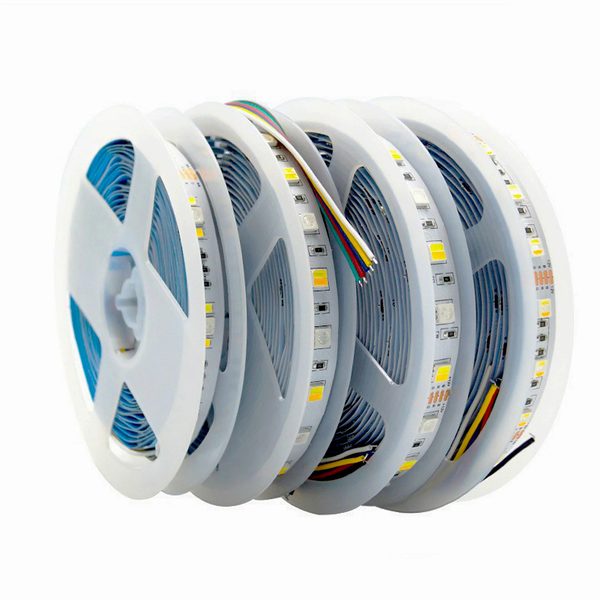 DC12V SMD 5050 LED Strip Light 60LEDs/m 5 in 1 4 in 1 IP20 Not ...