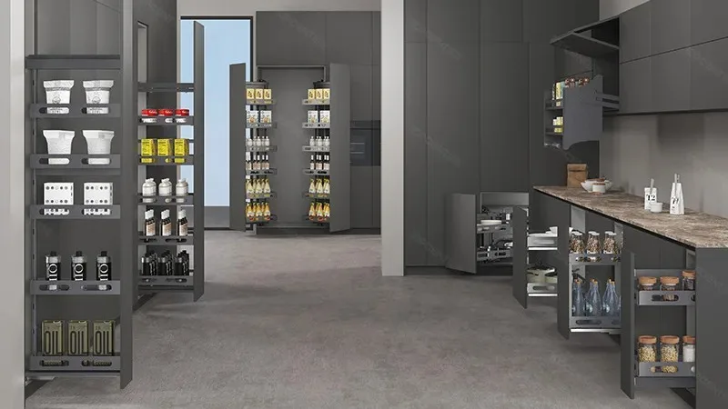 Topcent Kitchen Drawer Sliding Basket Cabinet Kitchen Cabinet ...