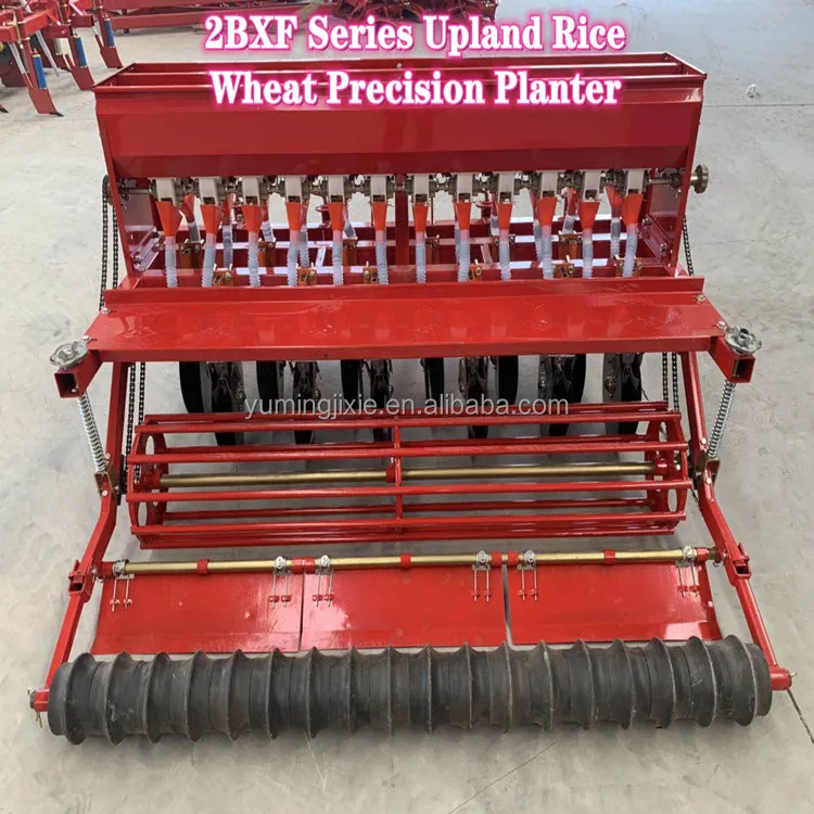 Wheat Sowing and Fertilizing Machine Tractor Mounted Wheat Planter ...
