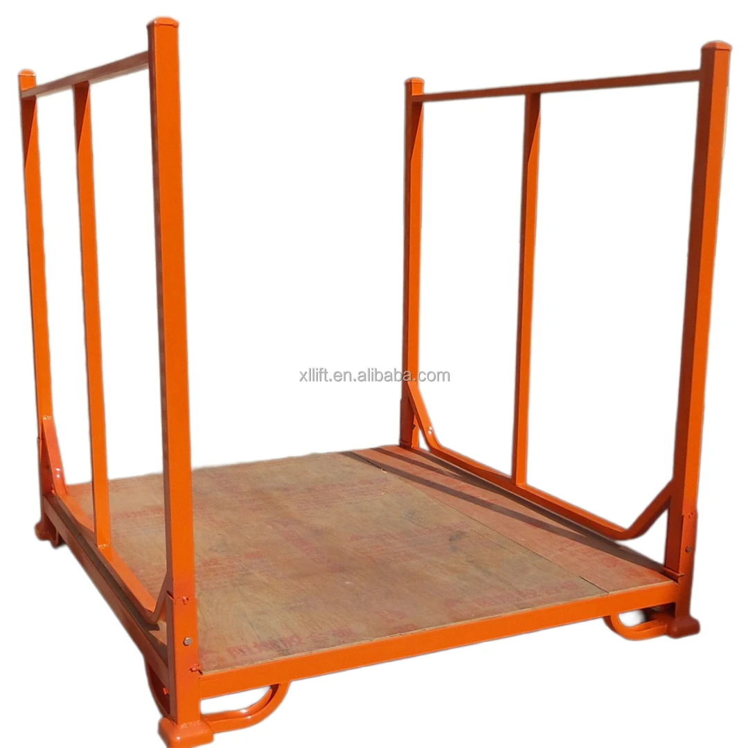 Adjustable Warehouse Steel Pallet Tyre Rack Tires Fold Storage Truck ...