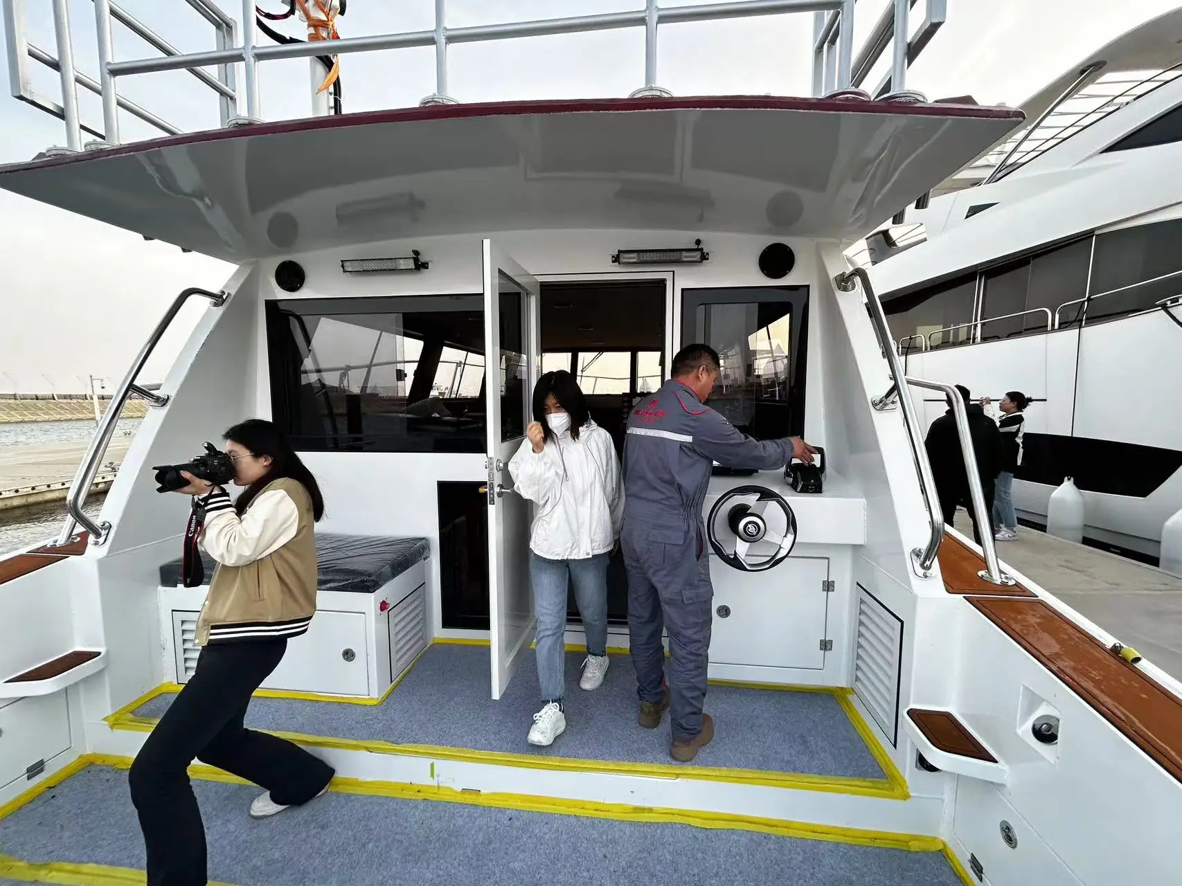 15 Meters Aluminum Alloy Welded High Speed Yacht Luxury Cabin Cruising ...