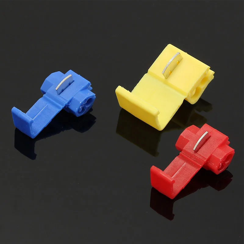 Insulated Electrical Crimp Terminal Lug Quick Disconnect Wire Connector ...