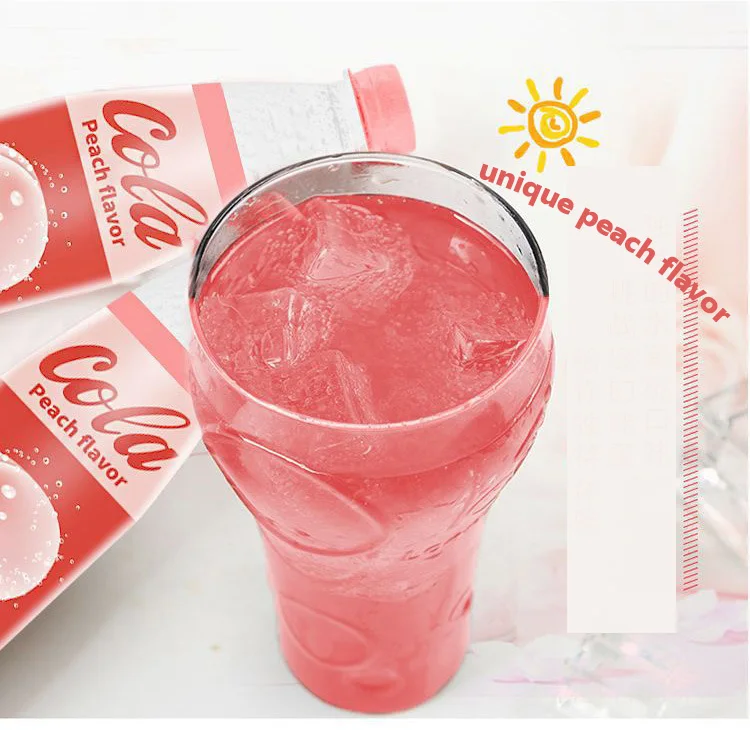 Malaysia Cola Soft Drink 400ML Blueberry Peach Flavor Cola Carbonated ...