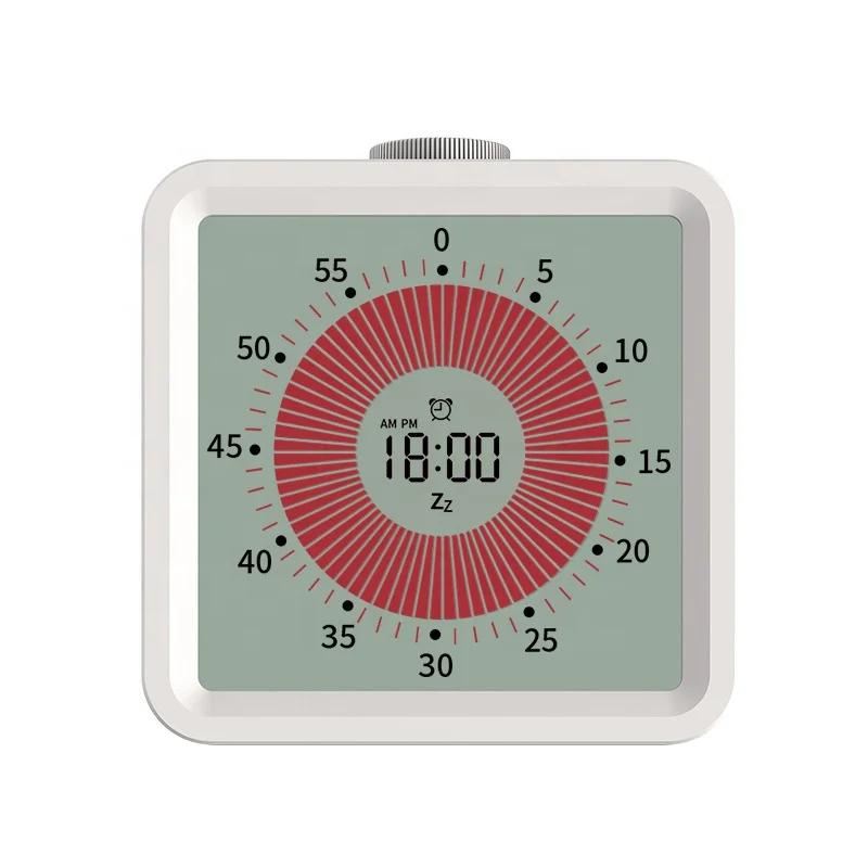 New Alarm Clock Study Timer for Kids Colorful Screen Countdown Kitchen ...