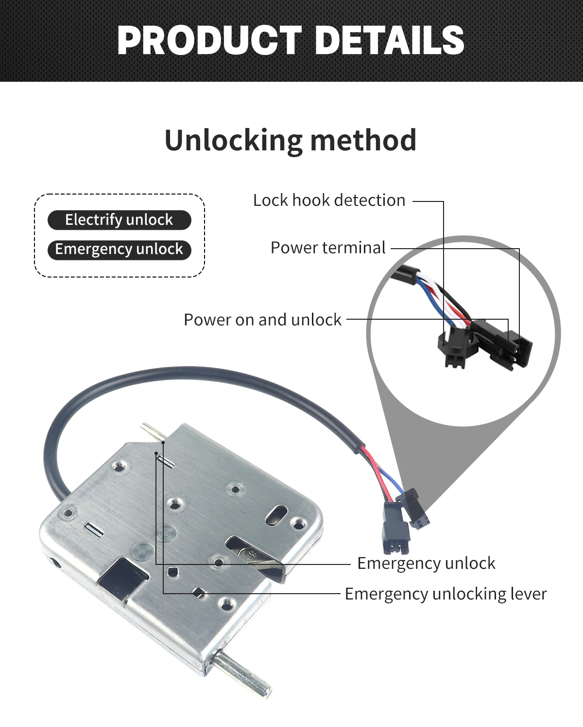 Kerong 12v Stainless Steel Hidden System Remote Control Lock For Drawer ...