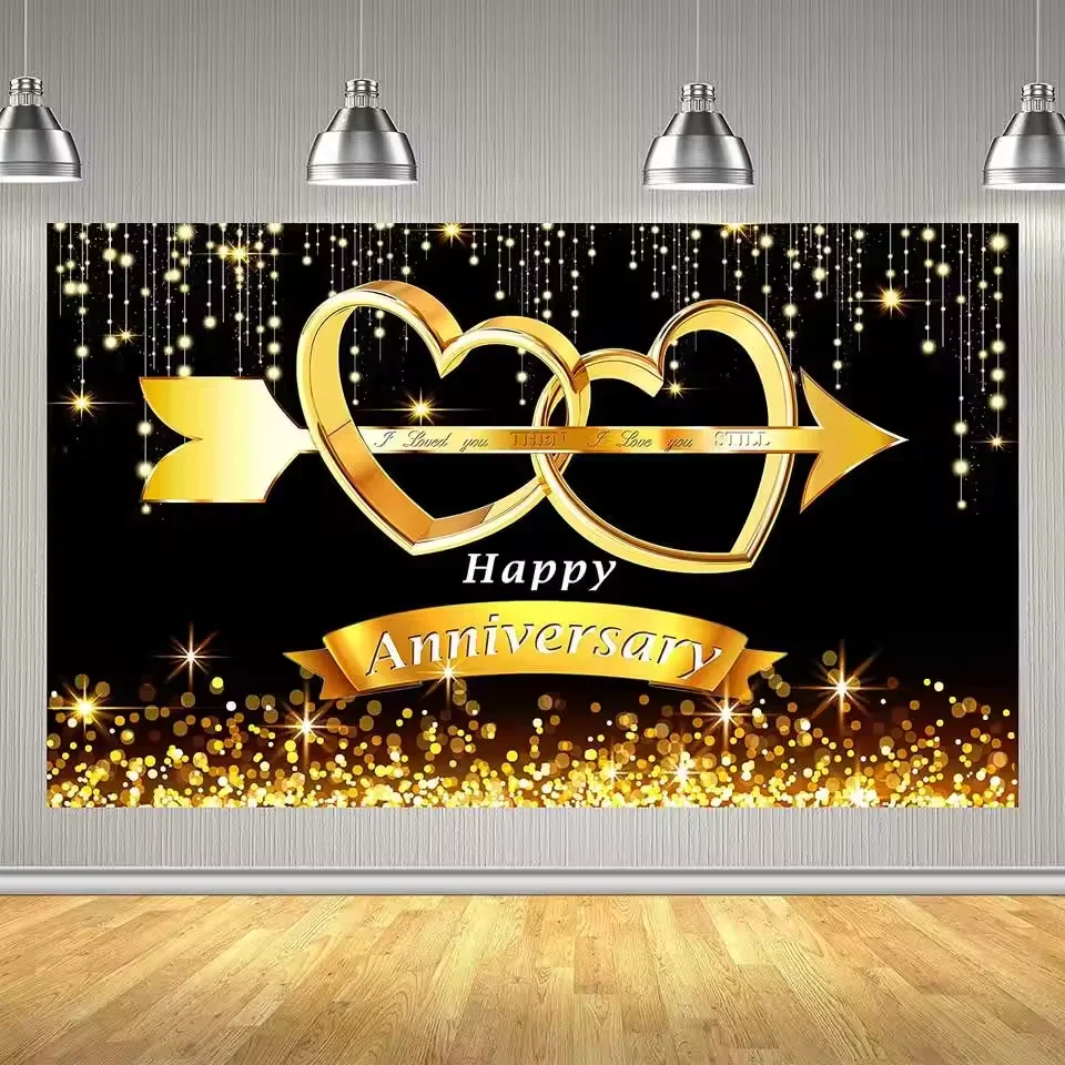 Wedding Anniversary Background Anniversary Wishes Stock Photos, Images