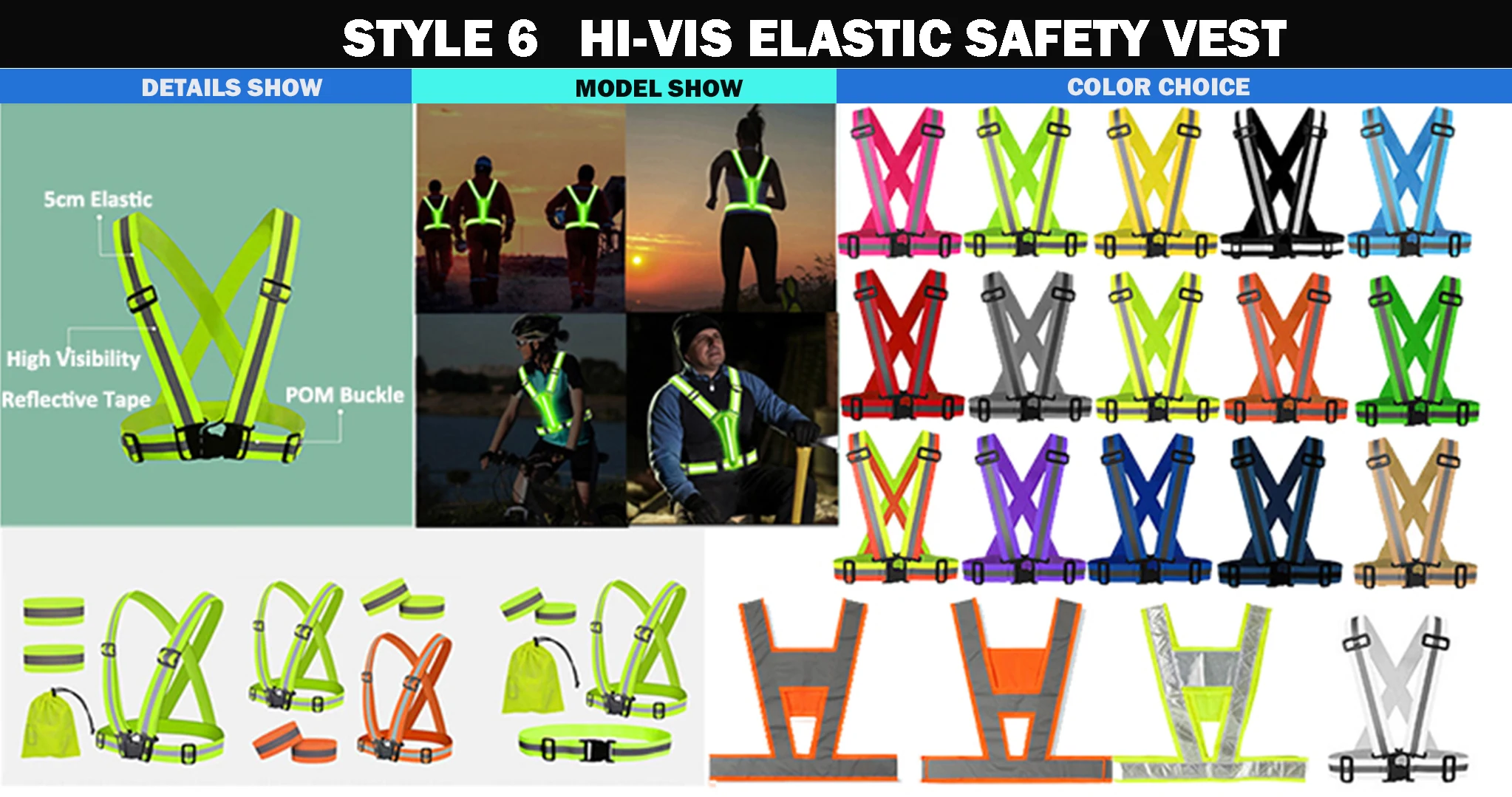 Safety Vest With Custom Logo Reflective Tape High Visibility Safety ...