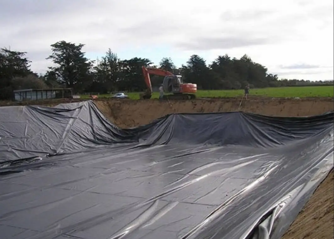 HDPE PVC EPDM 1mm Plastic Dam Pond Liner 1.5mm 2mm Landfill Biodigester ...