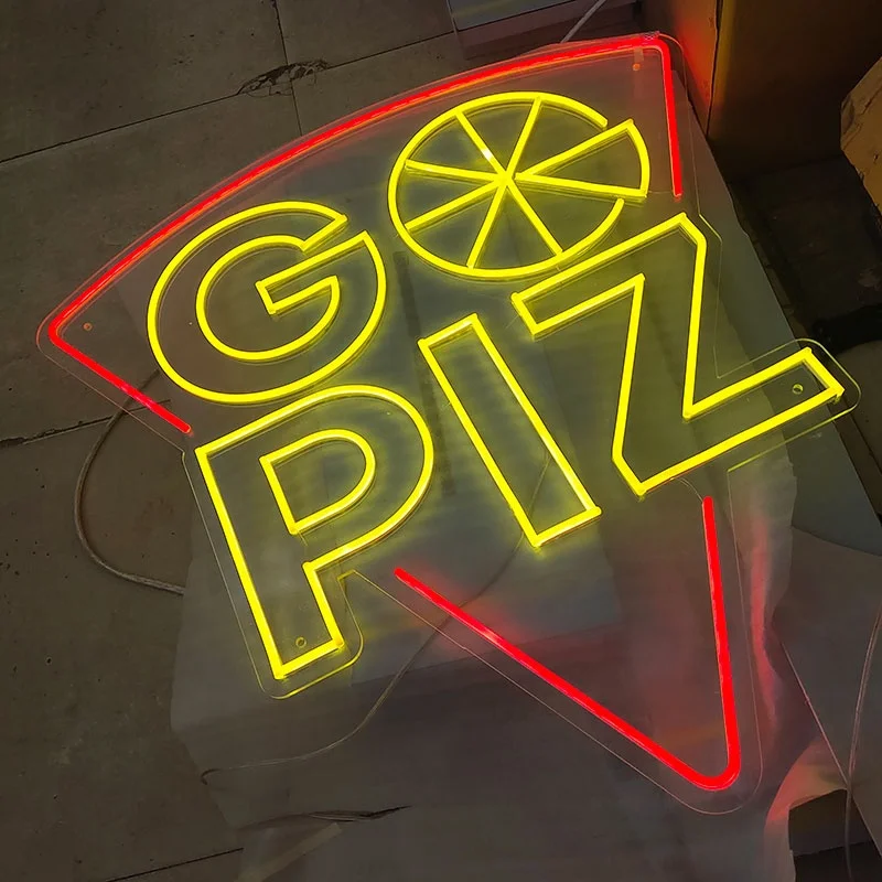 Double Outline Neon Sign Custom Made Rgb Werbung Signs Led Neon Sign ...