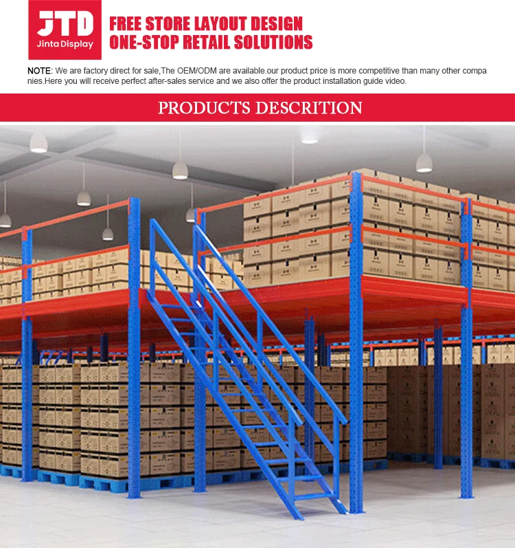 Heavy Duty Warehouse Storage Rack Pallet Storage Shelves Systems Loft ...