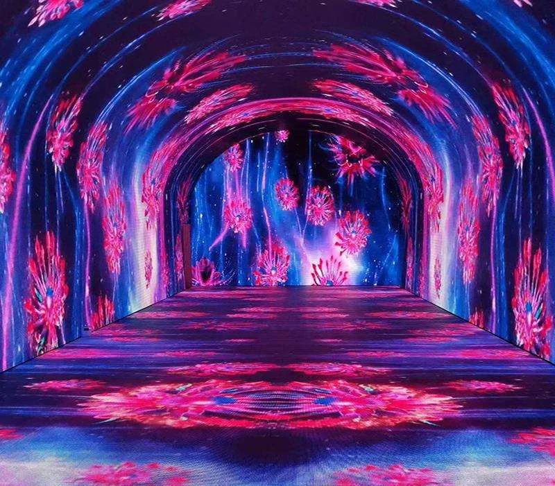3D Magic VR Immersive Creative LED Tunnel Screen by Chinastar