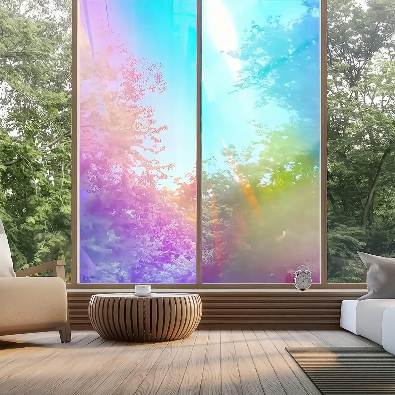 Chameleon Nano Ceramic Window Film - Smart Blue/red Tint