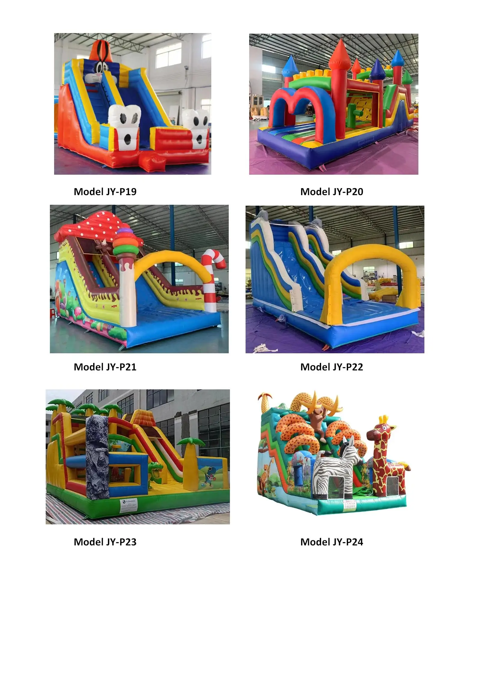 Factory Customize Large Pvc Bouncy Castle Inflatable Slide Jumper ...