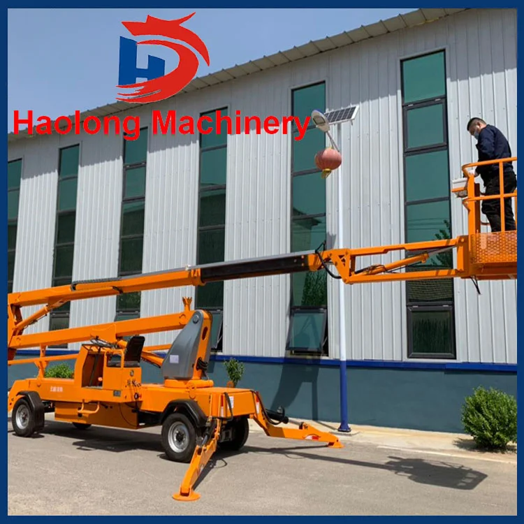 Curved Arm Lifting Platform,Mobile Telescopic Arm Lift Self Operated ...