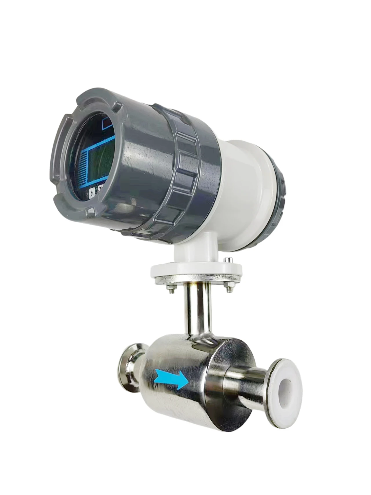 Water Flow Measurement Device Milk Flow Sensor Tri Clamp Mag Flow Meter ...