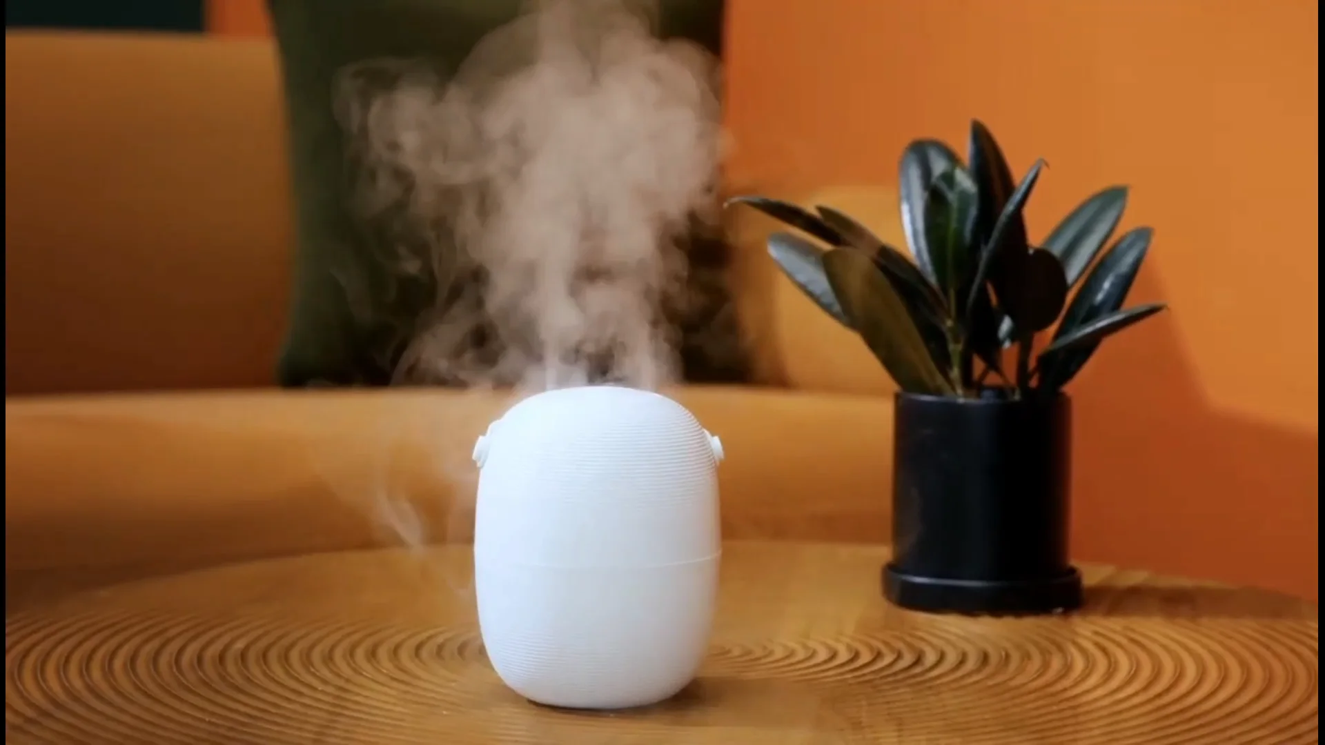 Handle Double Spray Smart Ultrasonic Aromatherapy Air Humidifier Cool ...