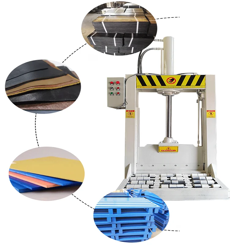 Nylon Plastic Rubber Single Knife Vertical Hydraulic Rubber Cutting ...