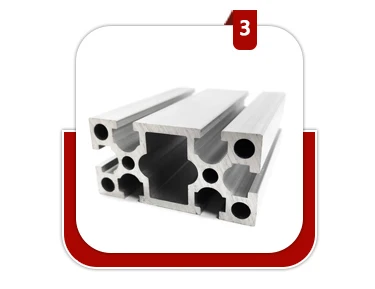 T Slot Aluminum Profiles Customizable Champagne Color Extrusion Profile ...