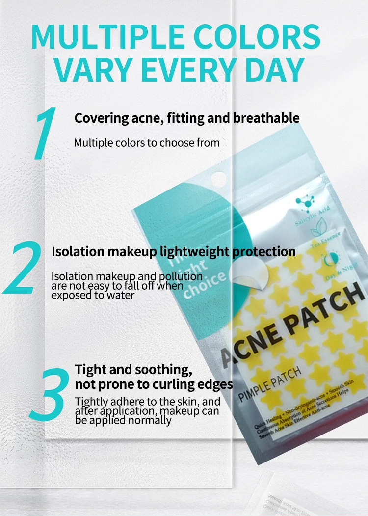 Custom Different Skin Tones Pimple Patch - Acne Scar Reduce