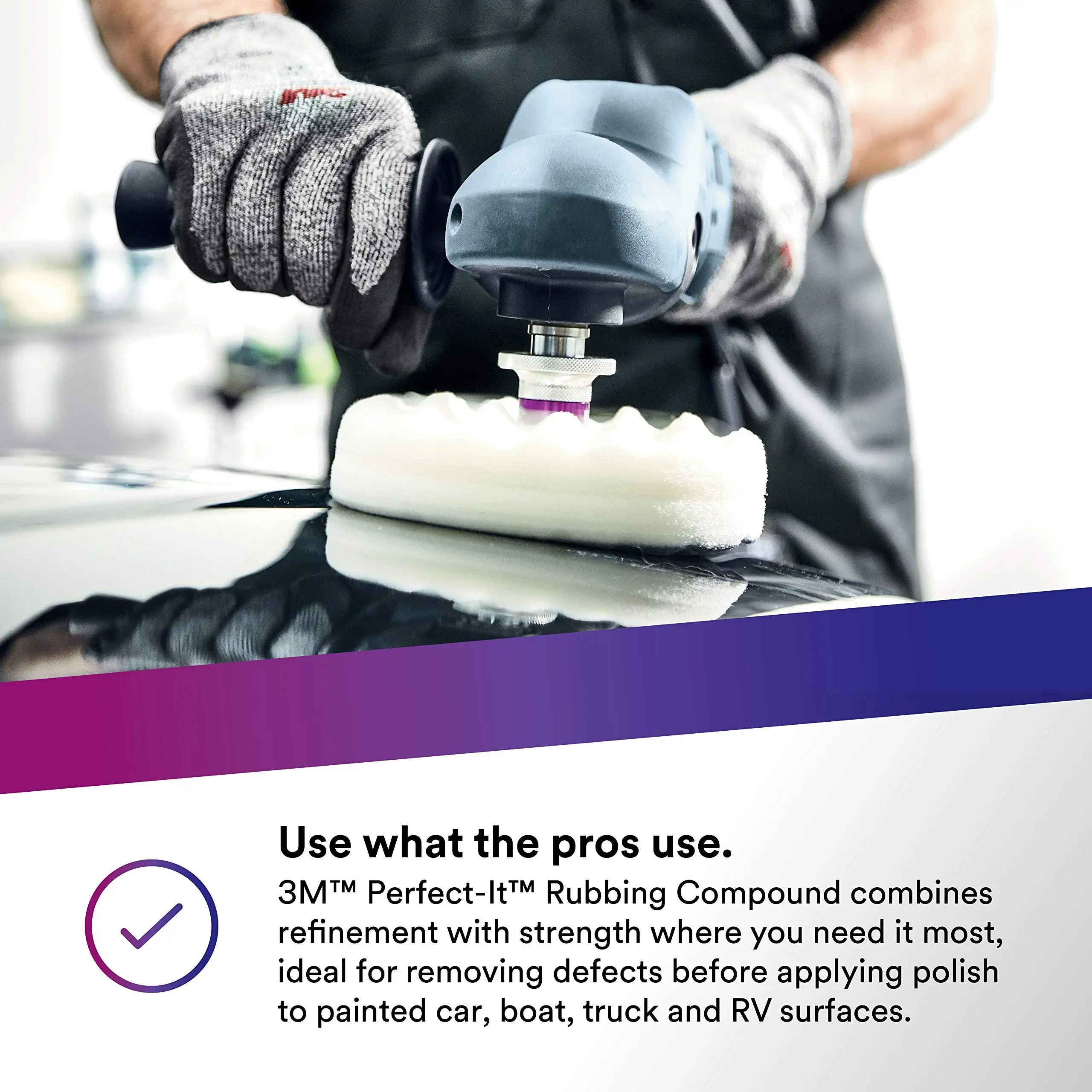 3M Car Polishing Wax - Eco-Friendly, 32 Floz Liquid Formula