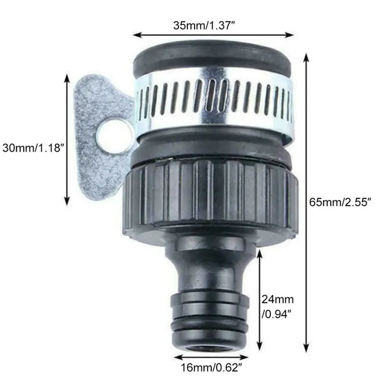 Universal Tap Connector Adapter - Efficient Garden Hose Fit