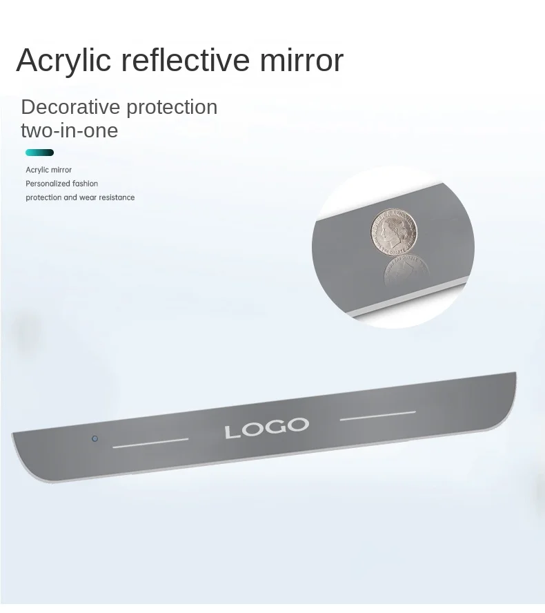 Customized Car Door Illuminated Sill Light Logo Projector