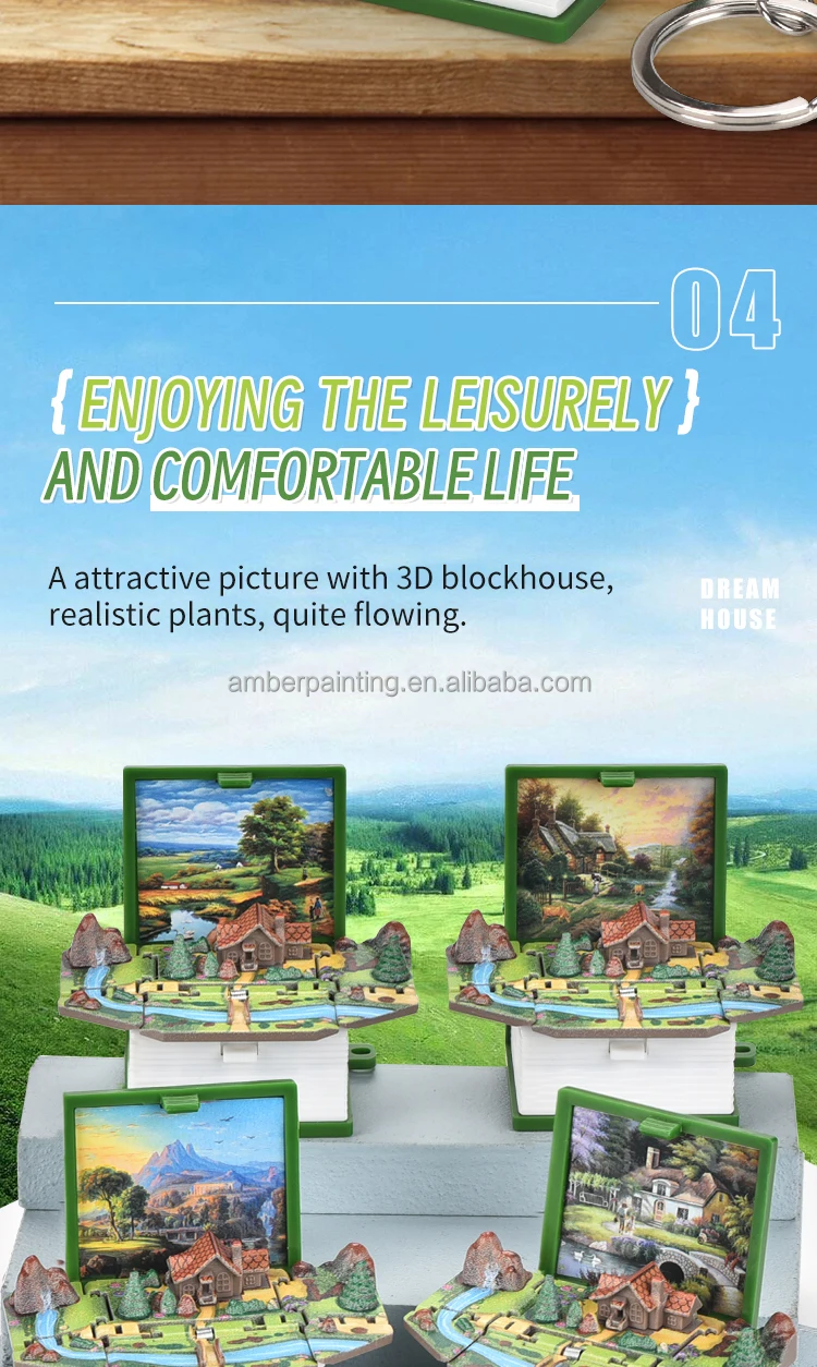 New 3d Foldable Dinosaur Mini Figures Board Printing 3d Magic Books Key ...