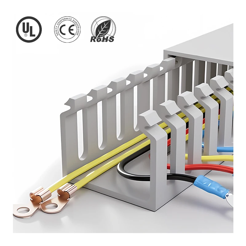 UL94V-0 and M1 flame rated, UL approved PVC Flame Retardant Open Slot ...