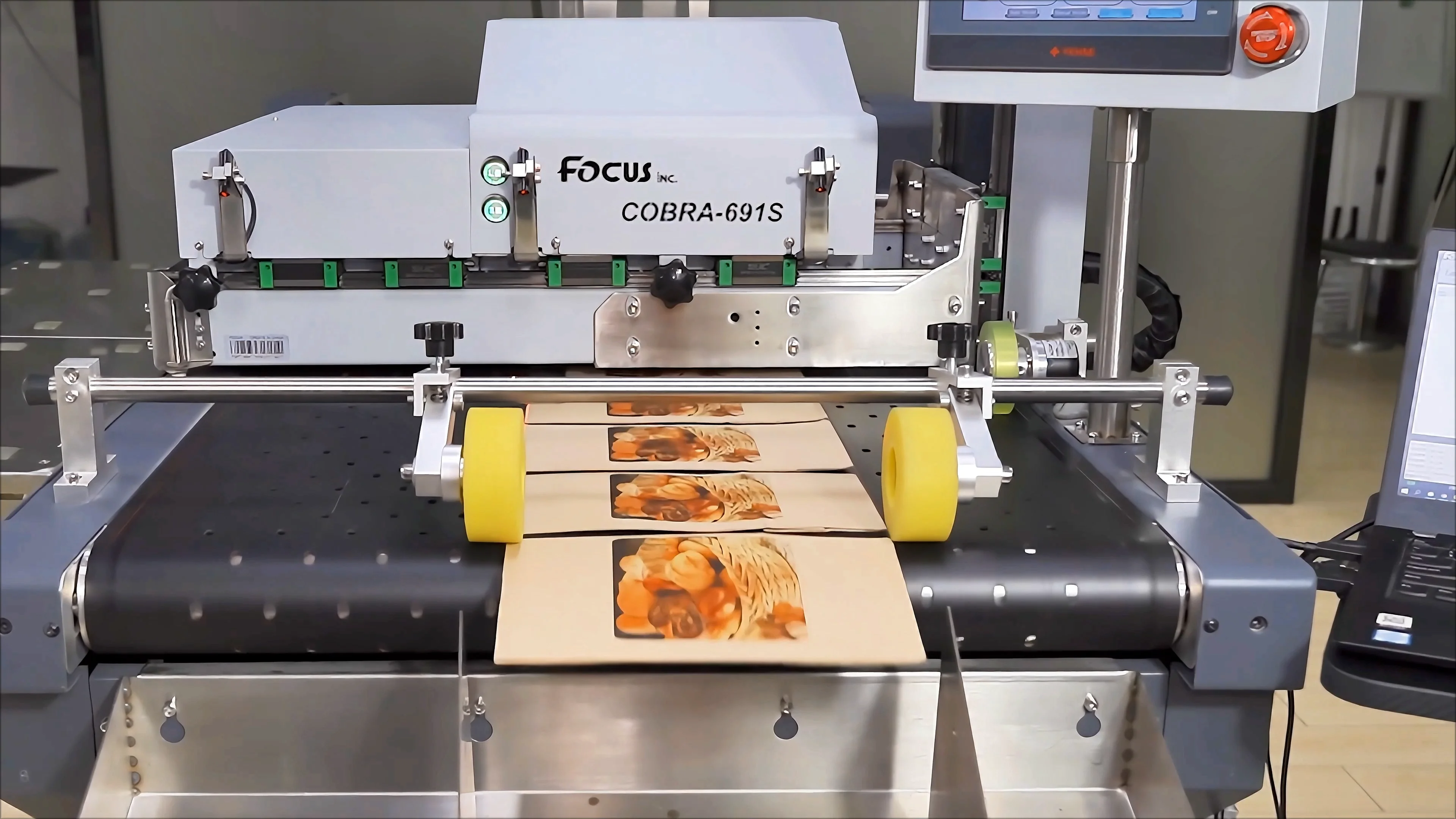 Focusinc Paper Bag Package Machine Logo Print Machine With Printing ...