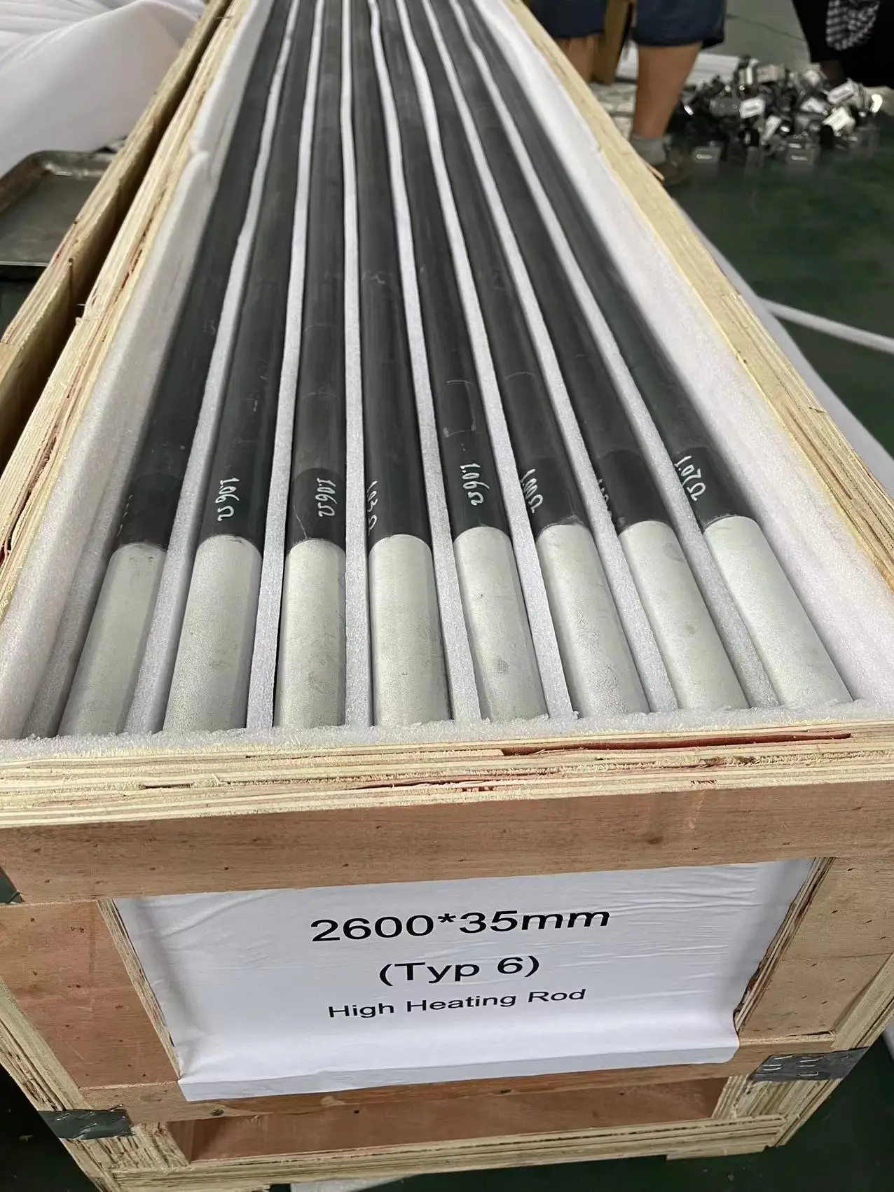 1625c Single Double Spiral High Density Sic Rod High Temperature ...