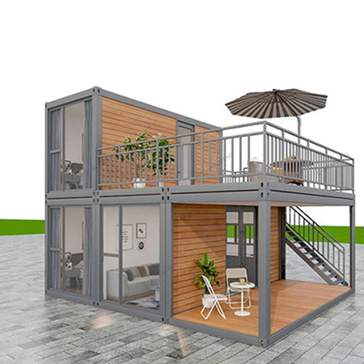 Luxury Folding Container House 20ft - Modern Portable Prefab