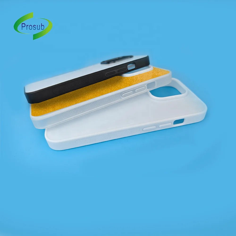 Prosub 2D TPU PC Sublimation Cell Phone Case for Iphone 15 Pro Max