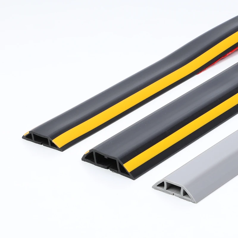PVC Floor Cable Cover Wire Protector Floor Cable Protector Rubber Duct ...