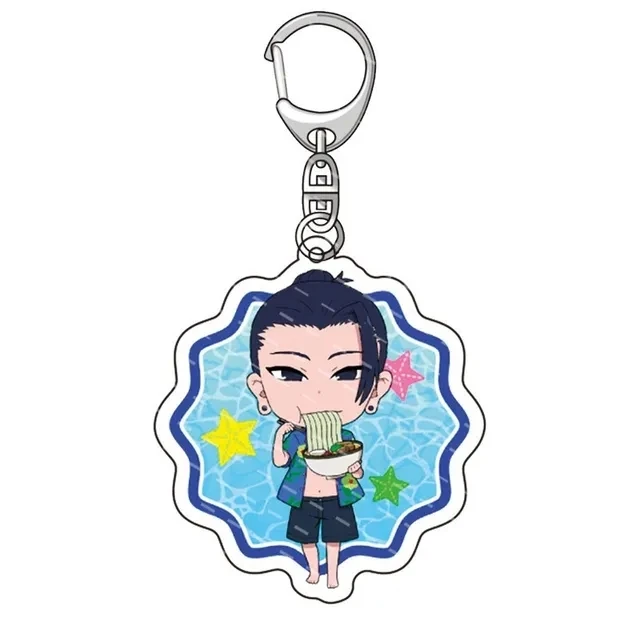Jujutsu Kaisen Gojo Geto Cosplay Keychain Casual Beach Cute Anime ...