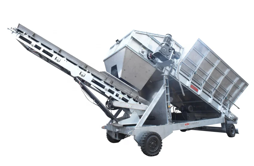Mushroom Compost Bunker Filling Machine - Efficient & Durable