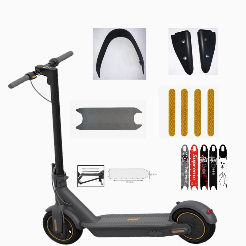 New Image Max G30 Electric Scooter Black Handlebar Hand Grips 2 Parts ...