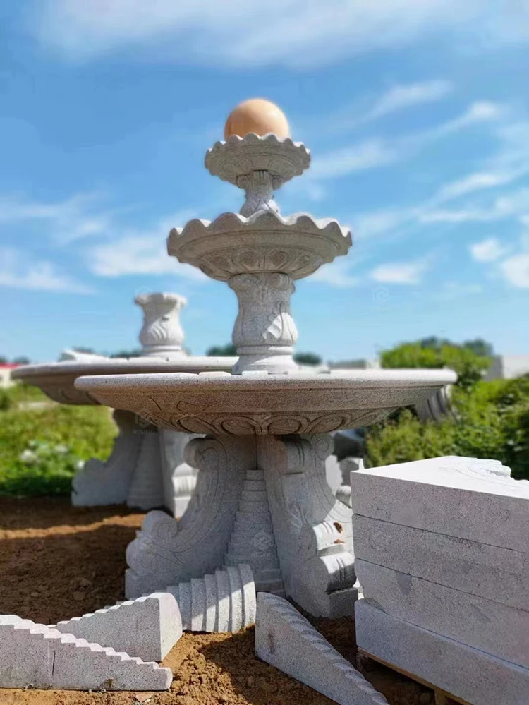 Rising Custom Marble Stone Fountains - Durable & Artistic