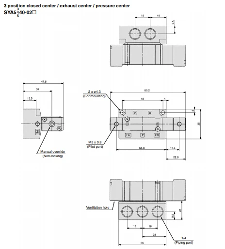 5 Port Air Operated Valves - Reliable Performance & Durability