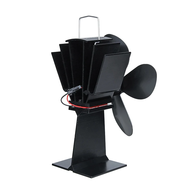 EJ Heat Powered Fireplace Burner Fan Heat Powered Fan Stove Fan for ...