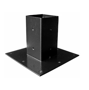 Customized Wood Base Post Metal Anchors Support Bracket For Timber ...