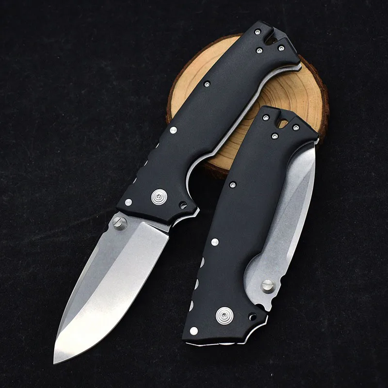 Cold Steel Ad10 Folding Knife Outdoor Tactical Hunting Knife Camping ...