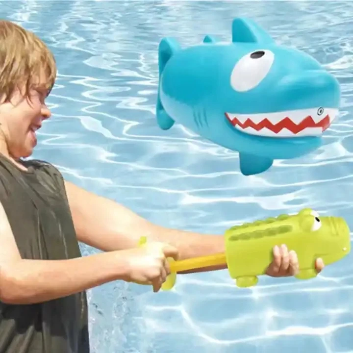 2023 Hot Selling Summer Pistol Blaster Shooter Cartoon Shark Crocodile ...